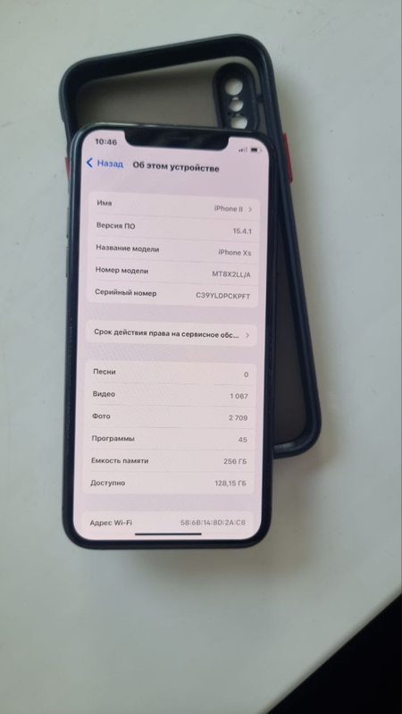 iPhone xs 256 xotiralik