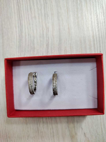 Серьги серебряные