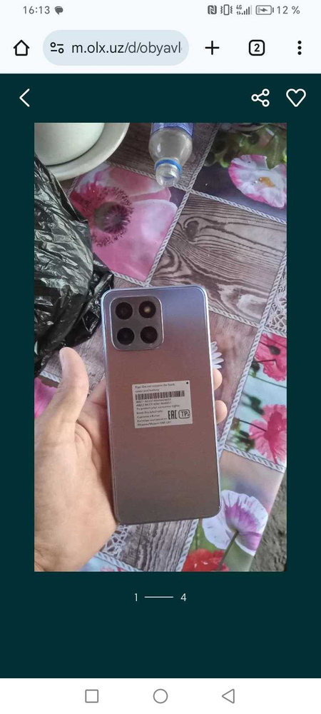 Honor 6x xolati ideal aybi yoq karobka dakument bor