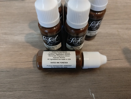 Пигмент для перманентного макияжа бровей от бренда RATED ink 17 ML