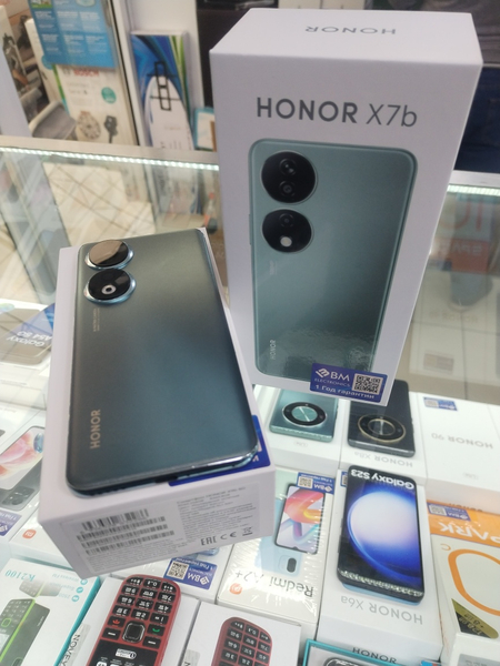 Honor X7b 2023 podarok New Aksiya Garantiya