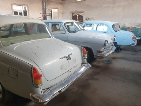 Ретро редкий автомобиль газ ссср.