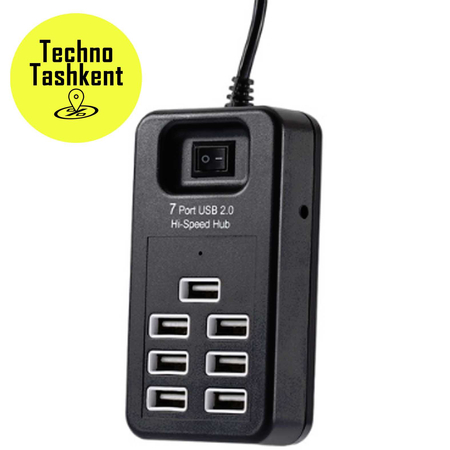 Usb Hub 7-port 480mbps/1tb (Dostavka Bor)