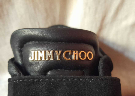 Jimmy Choo кожаные /замшевые сникерсы 38 размера / Made in Italy