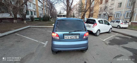 Матиз Евро 2009 синий