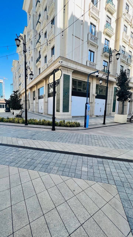 Аренда бульвар 154м2 коробка Ташкент сити