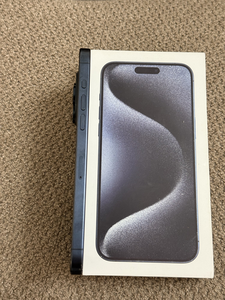 Iphone 15 pro max 256GB blue titanium