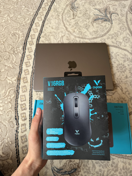 Rapoo V16rgb, sichqoncha