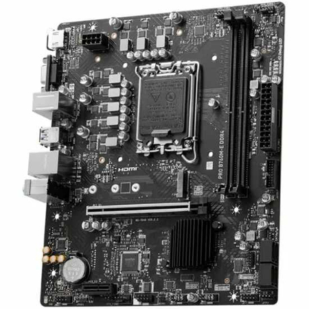 Материнская плата Motherboard MSI PRO B760M-E DDR4 LGA1700