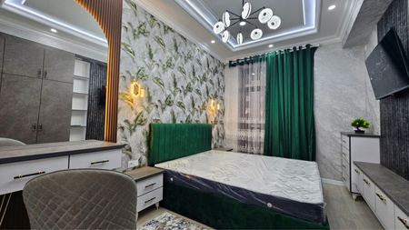 Продается 3 ком. Квартира площадью 77 кв.м. Рядом с Самгаси ор. Мечеть