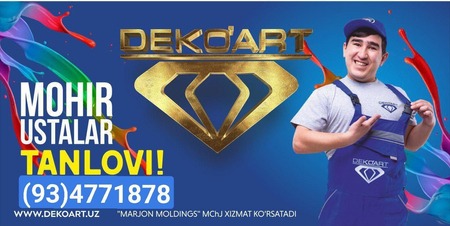 Deko'art Mahsulotlari Zavod narxida