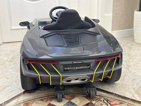 Детский электромобиль Lamborghini Centenario lux Лицензия (черный)