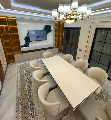 Продается 4 комнатная 125м² ЖК PARISIEN Golden House,  ЦЕНТР Яккасарай