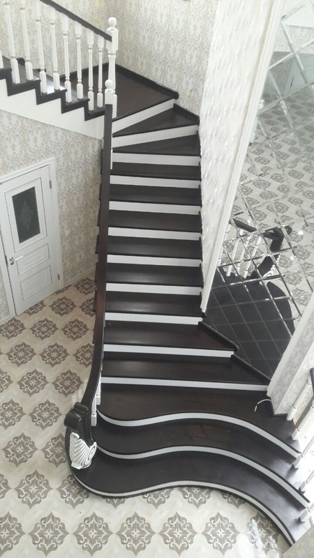 Лестница апшивка на заказ