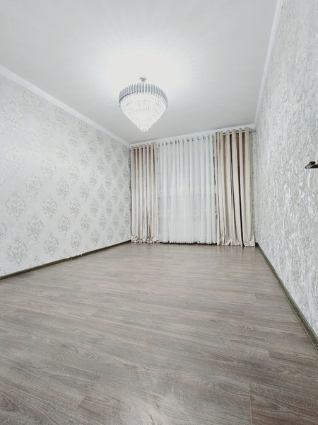 ~Сергели5А.Новостройка._3/6/9. Балкон  2*7. Евроремонт. ОР: 2- метро б