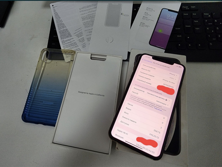 Iphone Xs Max Gold 256 Ideal Karobka dk bor