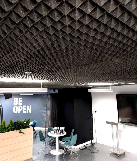 Акустический поролон , панел, студия ,шум, Call centre