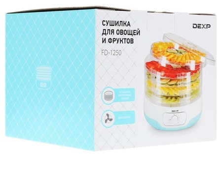 Сушилка для овощей и фруктов от DEXP. Россия