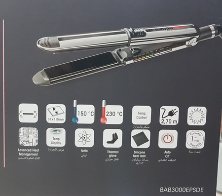 Профессиональный выпрямитель для волос BaByliss PRO Elipsis BAB3000