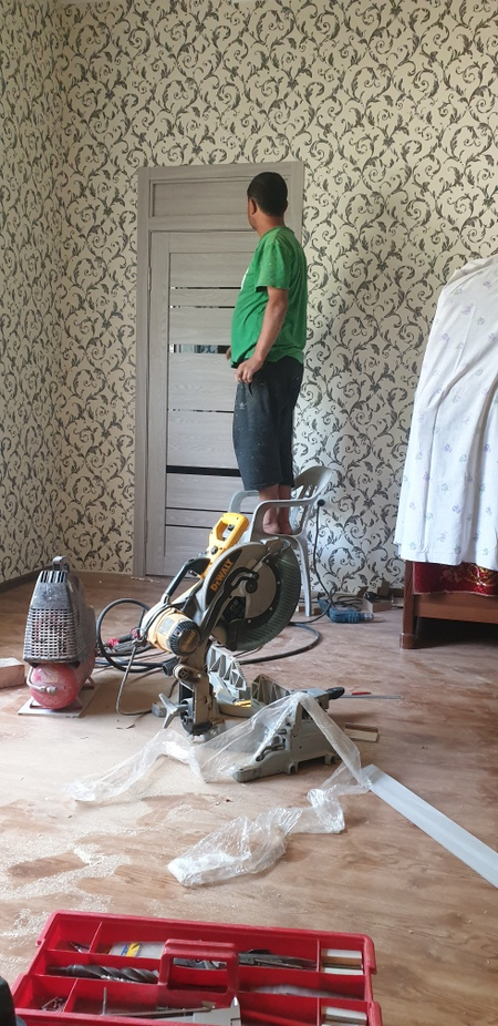 Установка дверей