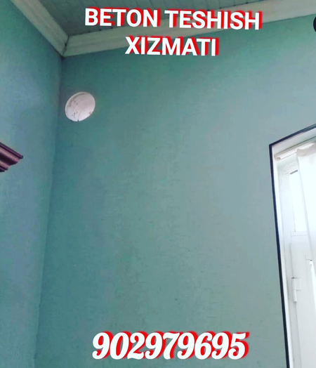 BETON TESHISH xizmati (Jizzax)