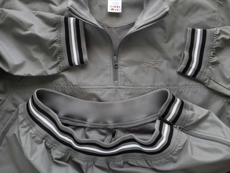 DEADSTOCK 2005 REEBOK® Windbreaker Men's Track Jacket — M