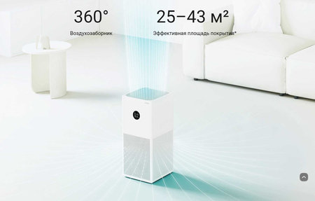 НОВЫЙ Xiaomi Mi Air Purifier 4 Lite Очиститель воздуха (Глобальная EU)