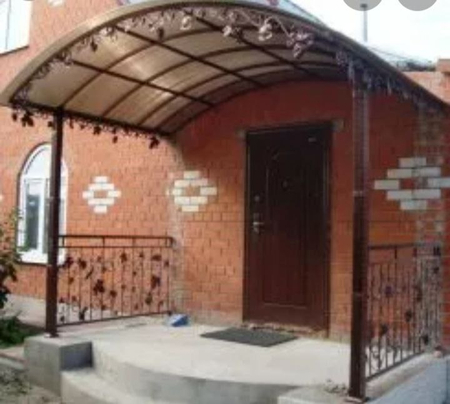 Навес панжара решотка