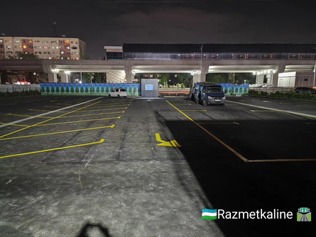 Razmetka sfat yol chiziqlarni chizish hizmati