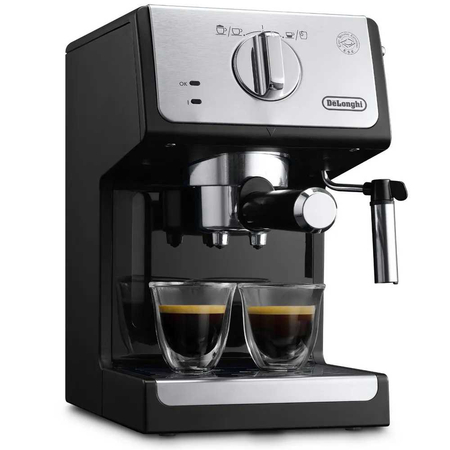 Кофеварка рожковая эспрессо DeLonghi Active Line ECP33.21.BK