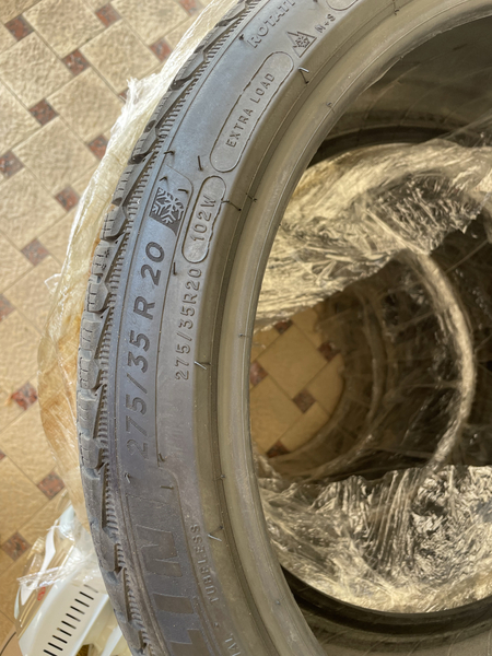 Шины Michelin R20 зимние, разноширокие