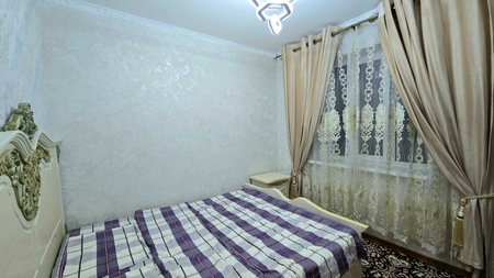 2х комнатная квартира на 3 этаже 55кв/м, в Самарканде