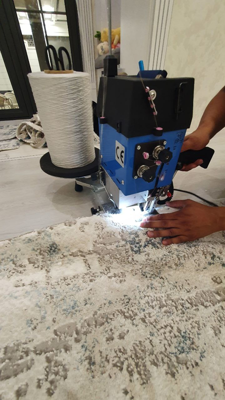 Gilam kesish va tikish