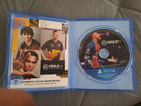 Диск FIFA 21 для PS4