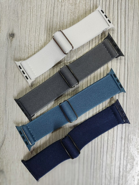 Нейлоновые ремешки для Apple Watch 38,40,41,42,44,45,49