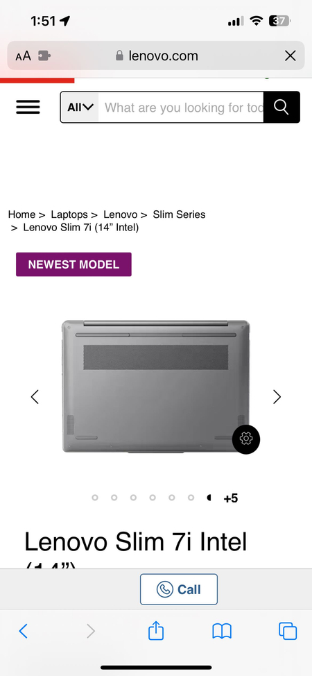 Lenovo Slim 7i Intel (14”)