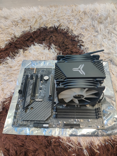 i9 10850k + Msi Z590 Gaming Edge Wifi + Кулер