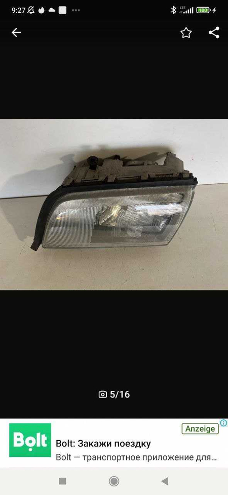Продается фара на Mercedes-Benz W202