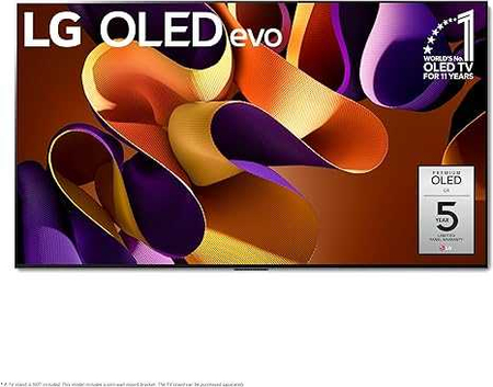 Tелевизор Smart TV LG OLED evo AI G4 4K OLED77G4