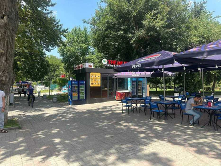 Сдается будка в аренду Сквер Бродвей под кофейню общепит кроме фастфуд