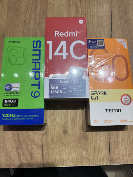 Redmi Infinix Tecno