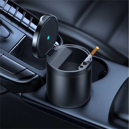 Пепельница Baseus, YHG-01, Premium 2, 180×70×70мм, алюминий, пластик