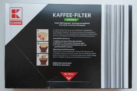 Бумажные фильтры для кофе/ Сoffee filters paper