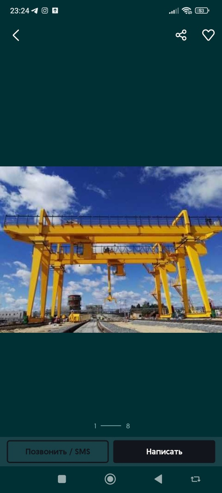 Кран Двубалочный. Козловой. Мостовой. Тельферы от Power crane.