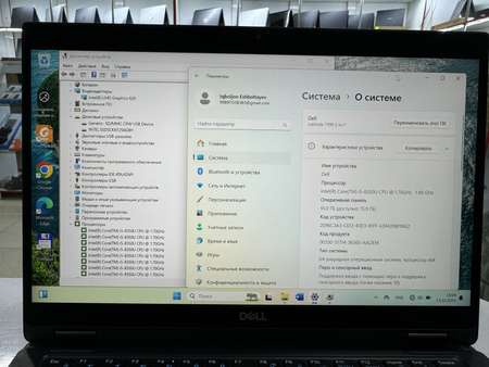 Dell x360 amerikanski sensorlik simkarta tuwadi core i5 16/256