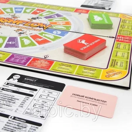 Настольная игра Денежный поток CASH FLOW (Копия) кеш флоу. Новая.