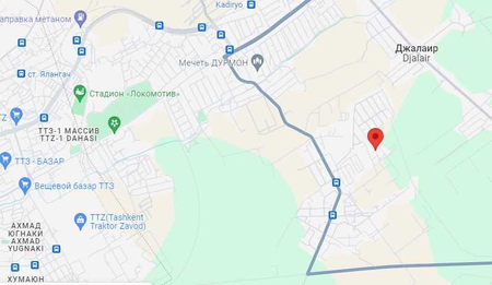 Участок 7 соток Кибрайский район, поселок Каттасув (87111)