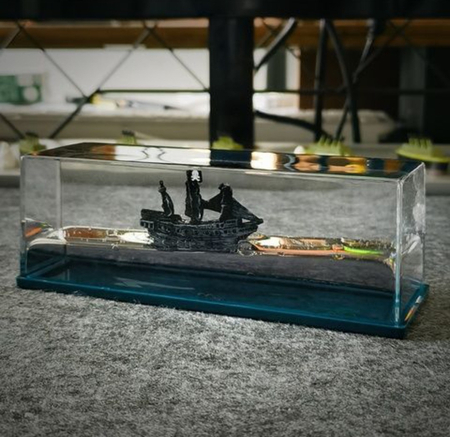 Титаник яхта мачта пирадские кораблики на торпедку в салон машины 100%