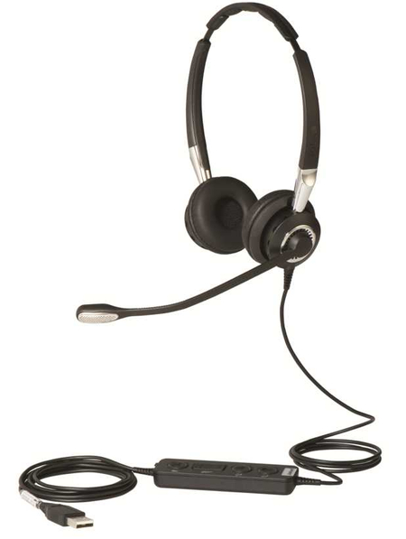 Профессиональная гарнитура для Call центров Jabra BIZ 2400 II USB Duo