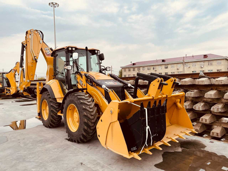 Экскаватор погрузчик Cat 444